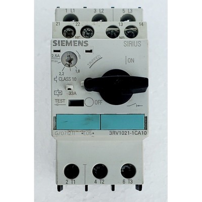 Interruttore Automatico SIEMENS 3RV1021-1CA10
