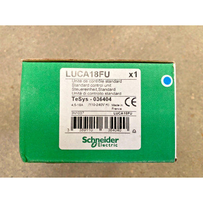 1pc x NEW SCHNEIDER ELECTRIC LUCA18FU STANDARD CONTROL UNIT