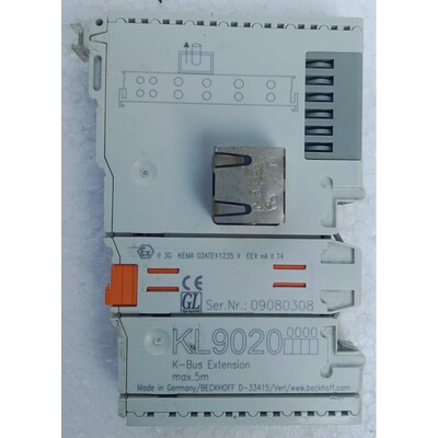 Beckhoff Kl9020, Terminal De Extensión De Bus, Terminal Fin