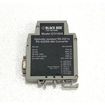 Black Box Corp ICD100A Interfaz Convertidor, Rs-232 To Rs-42