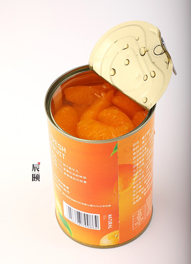 橘子罐头出厂价,橘子罐头零售价,桔园红柑橘罐头_大山谷图库