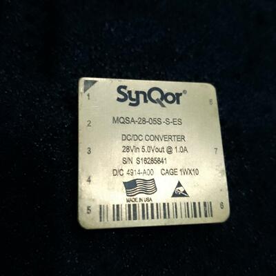 MQSA-28-05S-S-ES 电源模块 DC/DC转换 SynQor议价维修