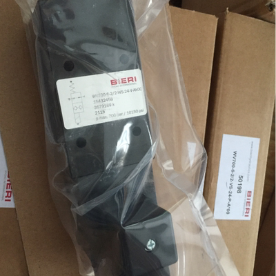 WV700-6-2/2-WS-24-V-AK0C BIERI比利电磁阀液压阀议价维修