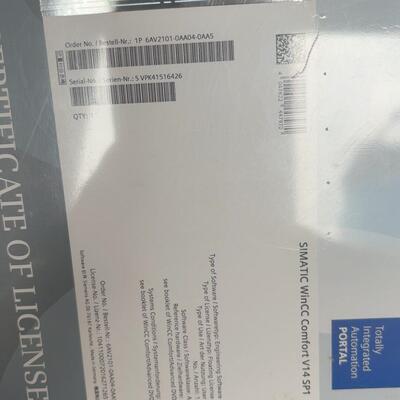 6AV2101-0AA04-0AA5 SIMATIC WinCC Comfort 工控软件议价维修