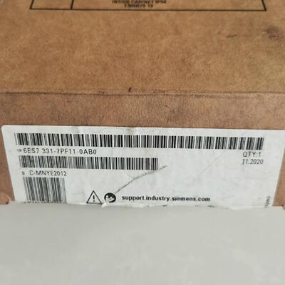 6ES7 331-7PF11-0AB0 PLC模块 功能完好盒码一致仅拆封议价维修