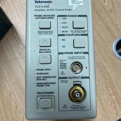 TCPA300 泰克交直流电流探头放大器 实验室测试仪器议价维修