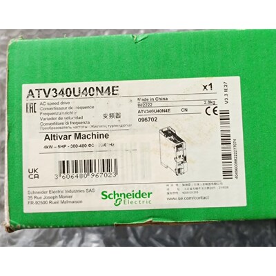 施耐德 ATV340U40N4 变频器  4kW 议价