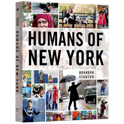 现货 英文原版 人在纽约  Humans of New York 纽约人 纽约时尚 摄影图册 街拍 英文版艺术类书籍