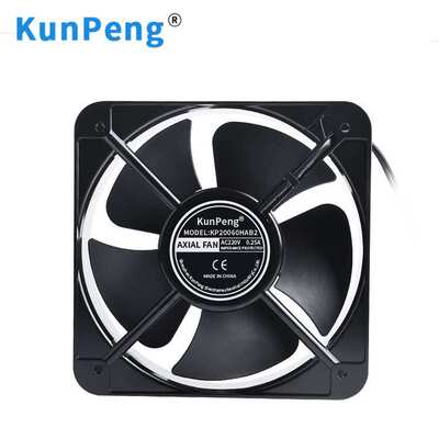 KunPengAC轴流风扇20CM充电桩散热风扇220V 储能变流器20060风扇
