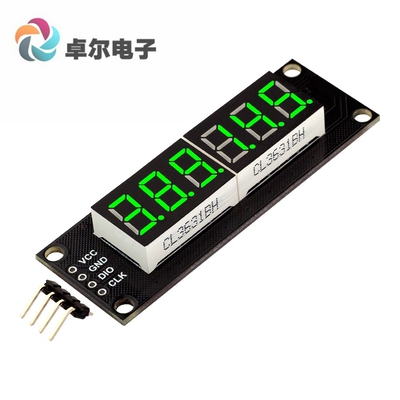 6 Digit LED 0.36 Display Tube TM1637 白 红 绿 蓝 黄