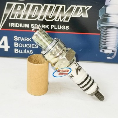 NGK铱金CR8HIX火花塞CR8HSA C8HS豪迈GY6福喜巧格天剑路虎150鬼火