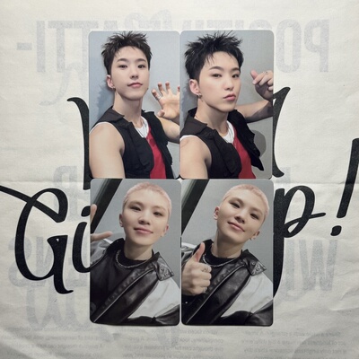 豪雨演唱会现场回归专辑卡片wvs特典 权顺荣小卡正版官方 李知勋