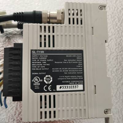 议价拆机基恩士SL-T11R光栅控制器   外表漂亮
