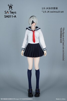 SAtoys包胶可动女兵人偶服装1/6