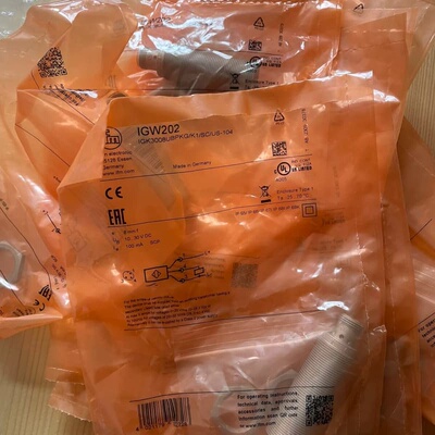 IGW202. 易福门传感器，全新原装正品，假一赔十，实物照--议价商