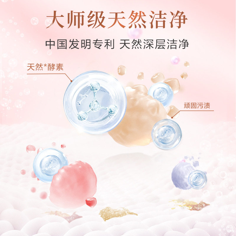 【优选】立白大师香氛洗衣液持久留香72小时家用实惠装瓶装整箱批