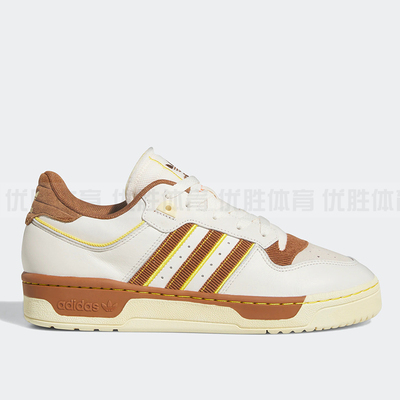 阿迪达斯 RIVALRY LOW 86三叶草耐磨运动休闲板鞋 FZ6317 ID6272