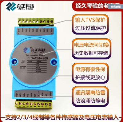 DAQM4206A/I数据采集器舟正科技
