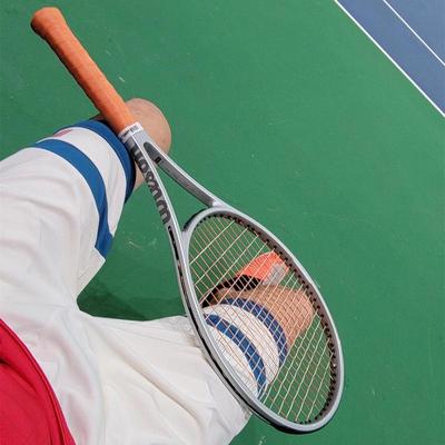 代购Wilson PRO STAFF 97 V14威尔胜网球拍定制铂金银Metallic S