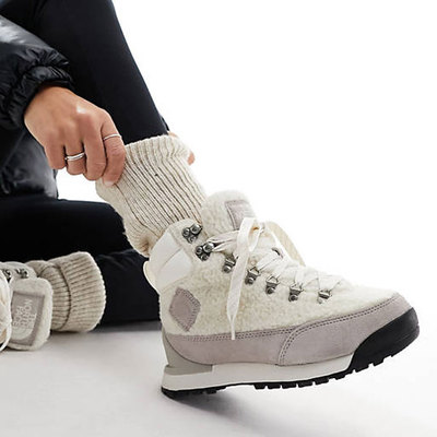 代购The North Face Back-To-Berkeley IV女舒适高毛绒运动棉鞋