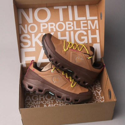 代购ON昂跑Cloudrock Low WP SHF男女缓震全天候舒适轻便休闲跑鞋