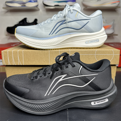 李宁越影5反光缓震保护跑鞋男鞋