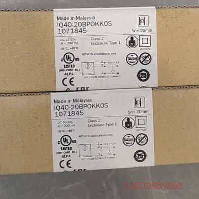 可维修SICK 西克 电感式接近传感器  IQ40-20BPOKK