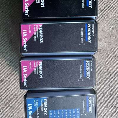 可维修FOXBORO福克斯波罗DCS模块FBM201还的2个