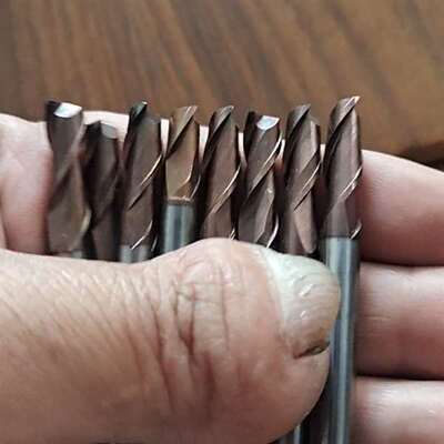 可维修Φ6钨钢合金铣刀，2刃，英国BSTE品牌，