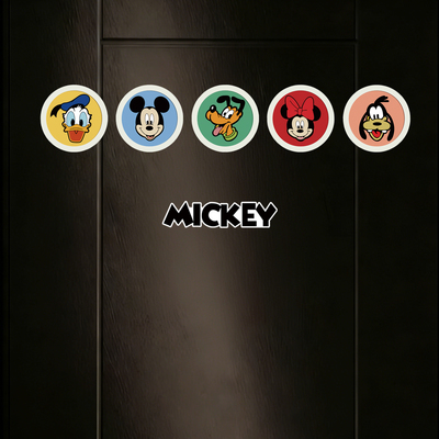 迪士尼米奇米妮磁吸门贴定制