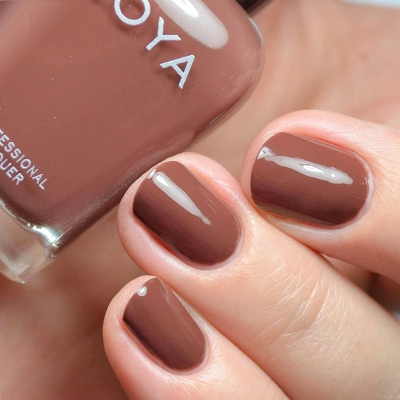 ZOYA10free配方巧克力棕指甲油