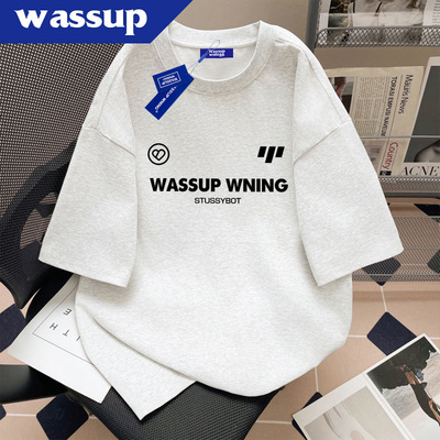 免费试穿~重磅纯棉短袖t恤男女