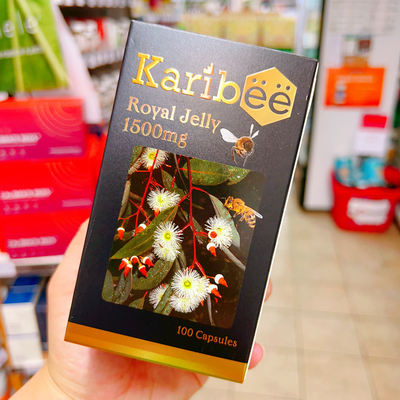 澳洲原装进口karibee蜂王浆胶囊营养高含量100