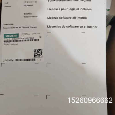 议价SINAMICS SD卡 512MB，型号:6SL议价