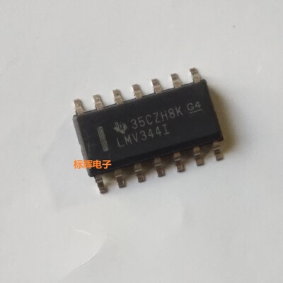 贴片 LMV344IDR I ID 全新进口运算放大器IC芯片SOP-14 可直拍