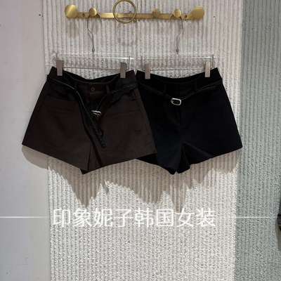 Mandy秋款西装阔腿短裤女显瘦