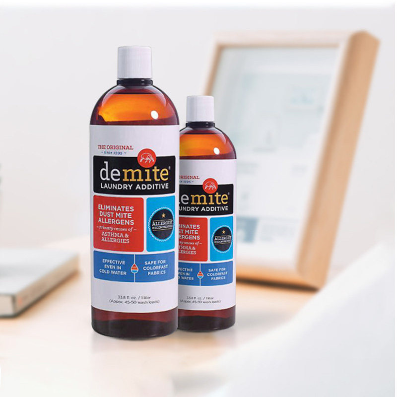 Demite滴敏特抗菌除螨洗涤添加剂洗衣液瓶防过敏美国进口除螨神器_虎窝淘
