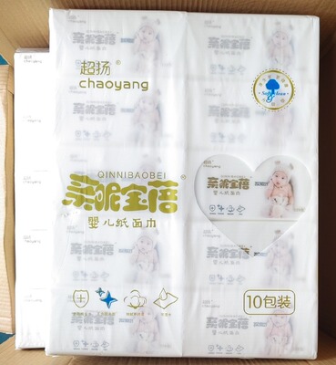 528张亲昵宝蓓超扬面巾纸抽纸