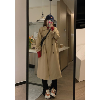 veee时髦实穿兼备的女系带风衣