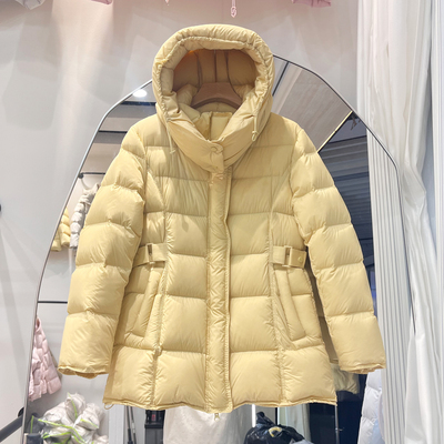 95新国标白鸭绒泡芙羽绒服女