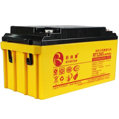 日月潭12V65AHups电源电池消防应急备用EPS电源免维护铅酸蓄电池