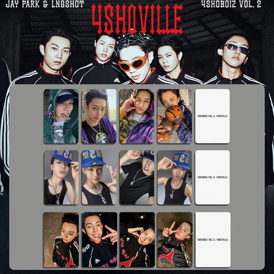 LNGSHOT 打歌卡周边自印3寸卡片4SHOBOIZ Vol.2 4SHOVILLE 明信片