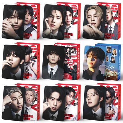 胖弹少年团127张JIMIN金泰亨JUNG KOOK 自印3寸小卡贴纸 ARIRANG