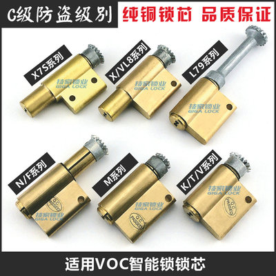 VOC/ICCSSI锁芯智能锁指纹锁头