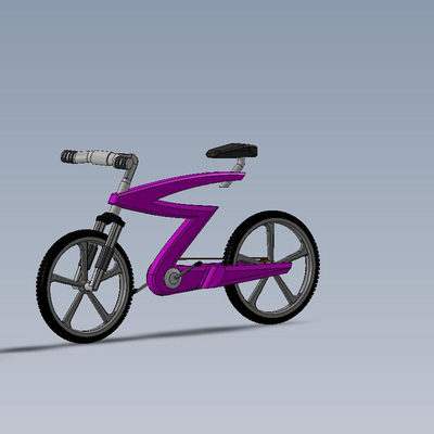 概念自行车设计图01200528图纸（SLDPRT文件格式）