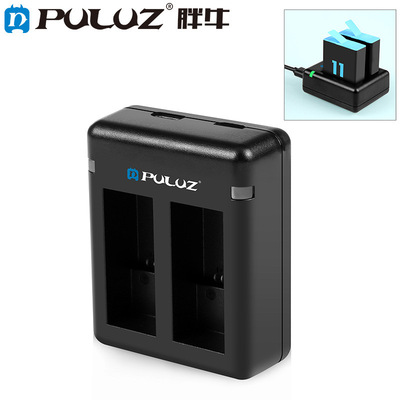 PULUZ胖牛适用于GoProHero12/11/HERO9/HERO10USB双充充电器