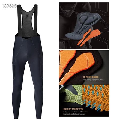 新品K-SNOW秋冬加绒骑行裤口袋款国产3D打印坐垫防泼水5-15度