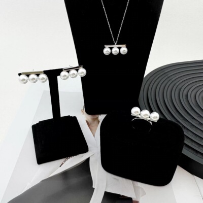 澳白吊坠戒指项链经典平衡木