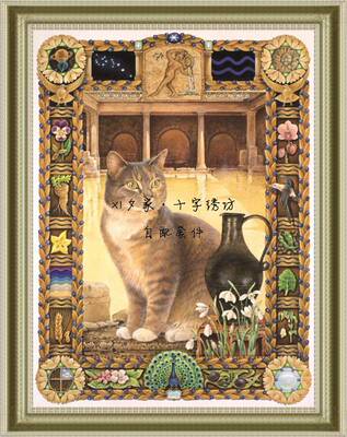 HAEDLAI 101-Aquarius Sappho水瓶座*法国正品DMC十字绣自配套件