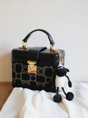 盒子包复古百搭斜挎手提